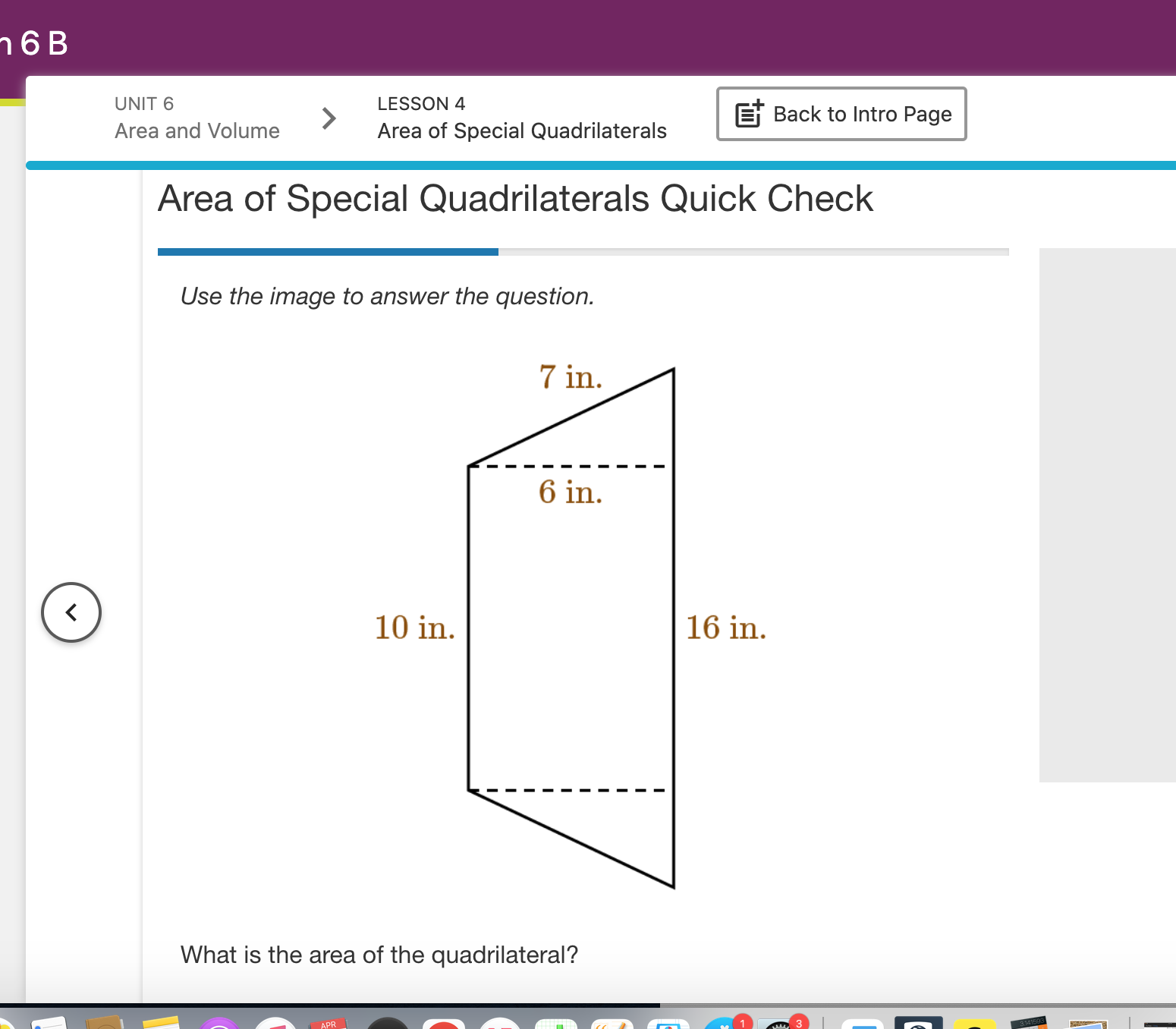Solved UNIT 6LESSON 4Area and VolumeArea of Special | Chegg.com