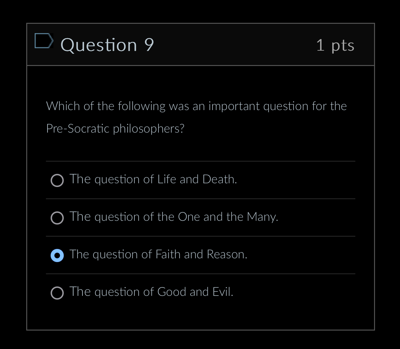 Solved Question 91ptsWhich of the following was an important | Chegg.com