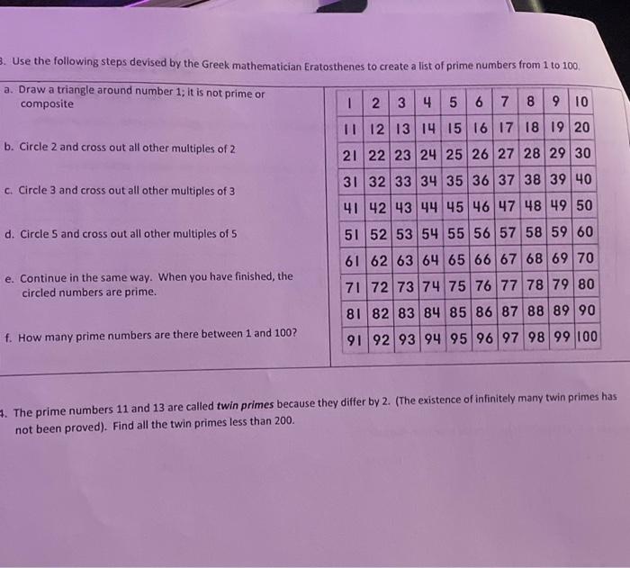 Solved Use the following steps devised by the Greek | Chegg.com