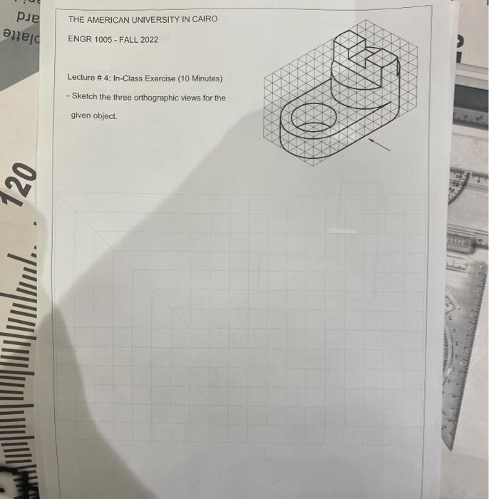 Solved THE AMERICAN UNIVERSITY IN CAIRO ENGR 1005 - FALL | Chegg.com