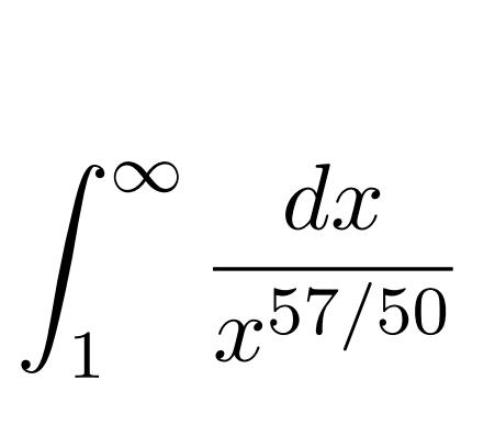 Solved ∫1∞dxx5750 | Chegg.com