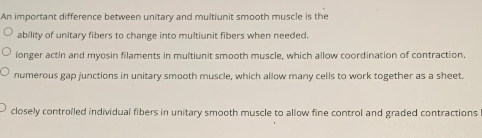 Solved An important difference between unitary and multiunit | Chegg.com