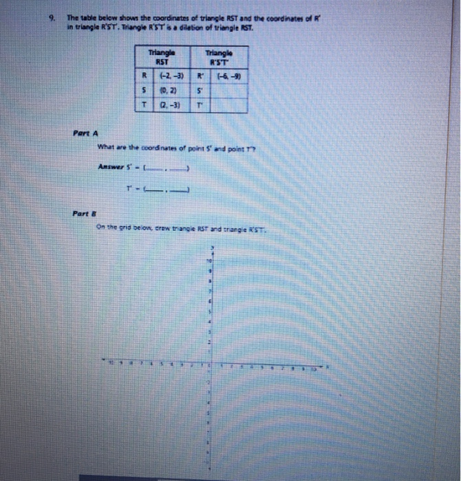 Solved Name: Date: Graph the dilated image of triangle XYZ | Chegg.com