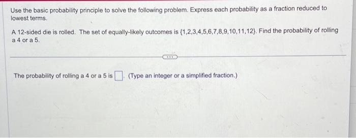 Solved Use the basic probability principle to solve the | Chegg.com