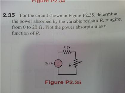 Solved For the circuit shown in Figure P2.35, determine the | Chegg.com