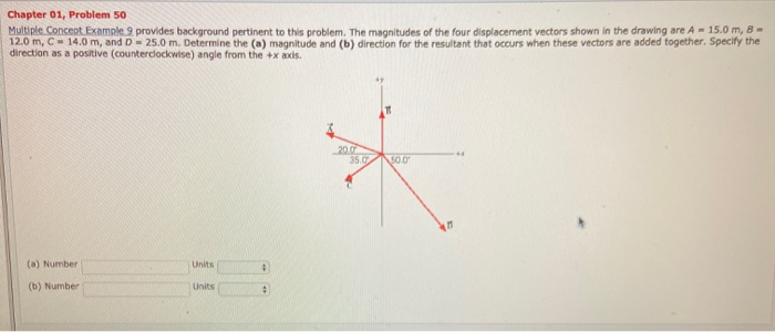 Solved Chapter 01, Problem 50 Multiple Concept Example 9 | Chegg.com