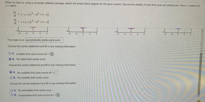 choose the correct statnent and fill in any missing | Chegg.com