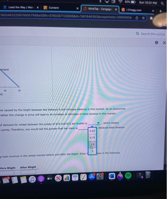 Solved 14. Application: Demand elasticity and agriculture | Chegg.com