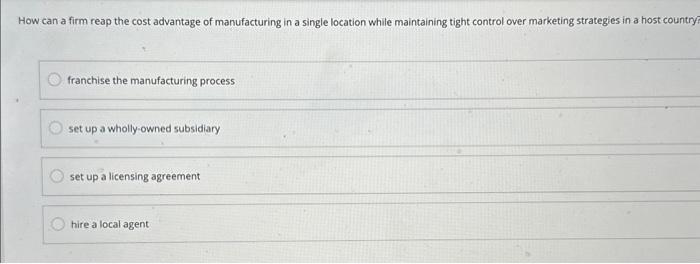 Solved When does the use of a localization strategy make | Chegg.com