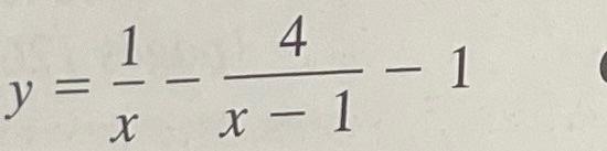 Solved y=x1−x−14−1A Approximating Intercepts In Exercises | Chegg.com