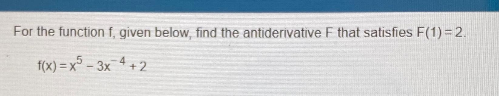 Solved For the function f, ﻿given below, find the | Chegg.com