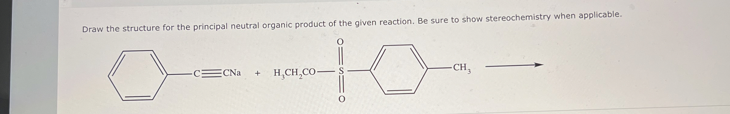Draw the structure for the principal neutral organic | Chegg.com