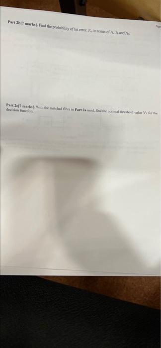 Solved ne Question2 [20 marks] Comider a binary | Chegg.com