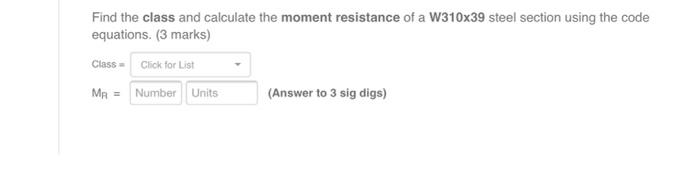 Solved Select the most economical column sizes based on the | Chegg.com