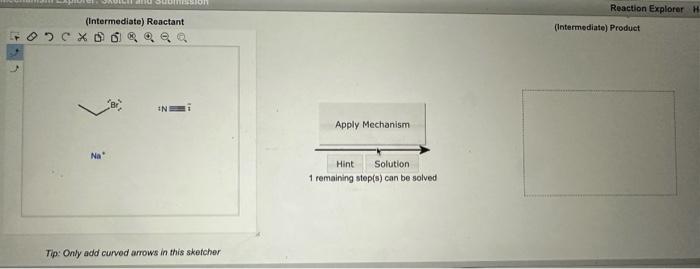 Solved (Intermediate) Product Tip: Only add curved arrows in | Chegg.com