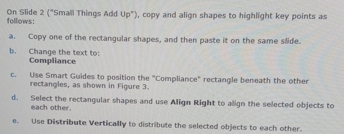 Solved On Slide 2 ("Small Things Add Up"), ﻿copy and align | Chegg.com