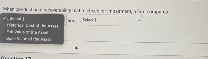 Solved When conducting a recoverability test to check for | Chegg.com