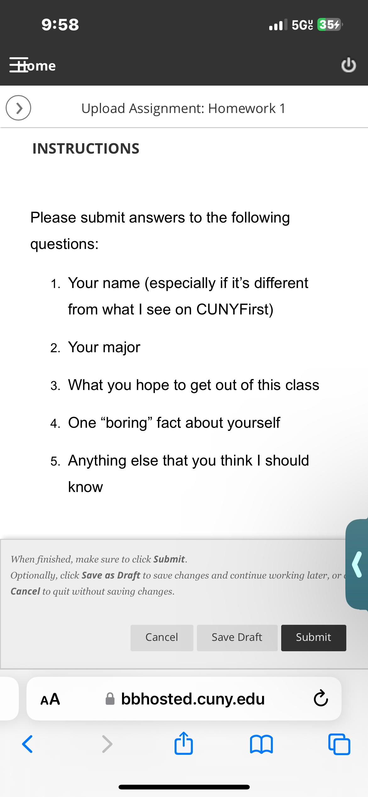 Solved 9:58354#omeUpload Assignment: Homework | Chegg.com