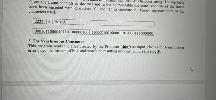 Solved What to DoYou are to write two C programs: (1) a | Chegg.com