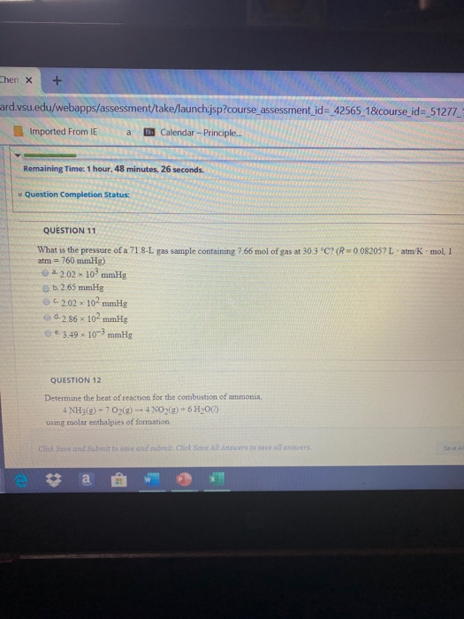 Solved ard.vsu.edu/webapps/assessment/take/launch.jsp?course | Chegg.com