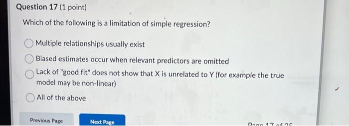 Solved Use the scatterplot to answer the following question: | Chegg.com