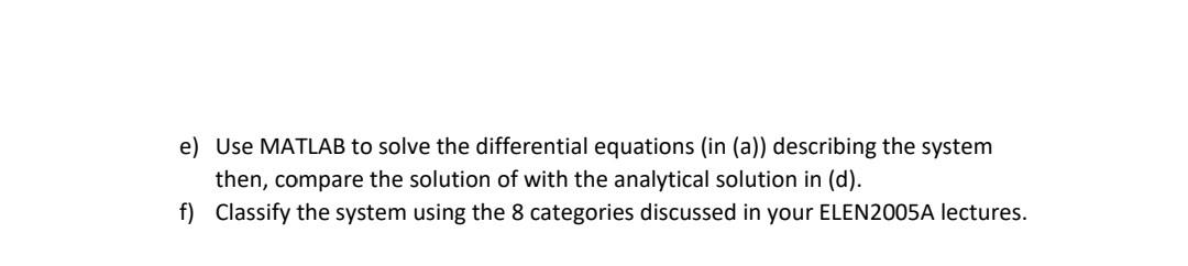 Consider the RLC circuit shown below: Figure 1: RLC | Chegg.com