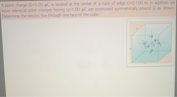 Solved A point charge Q=5.00 uC is located at the center of | Chegg.com