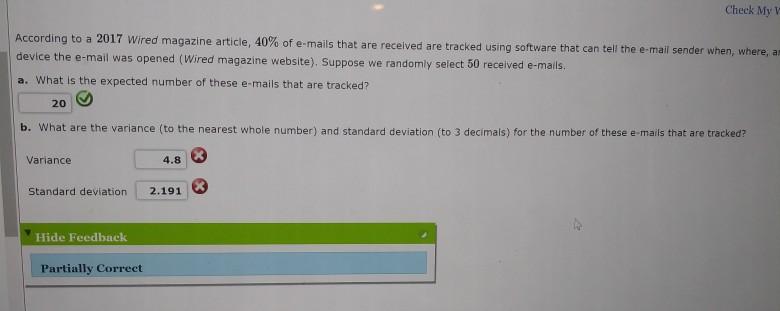 Solved Cheek My V According to a 2017 Wired magazine | Chegg.com