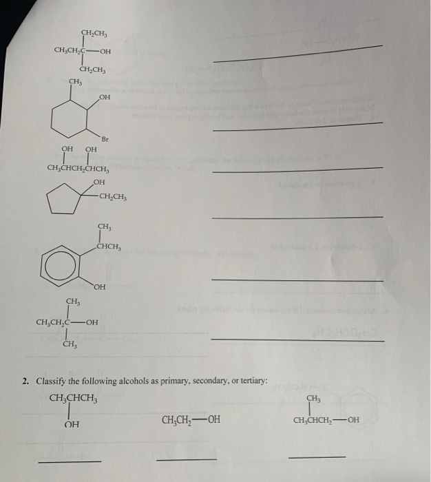 Solved 1. assign IUPAC names to the following | Chegg.com