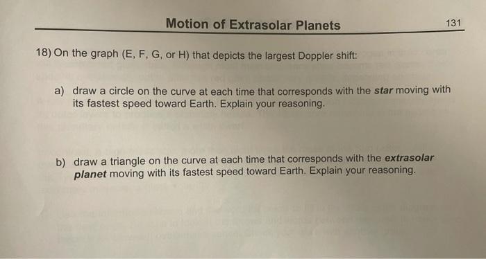 Solved 130 Motion of Extrasolar Planets Figure 4 below shows | Chegg.com