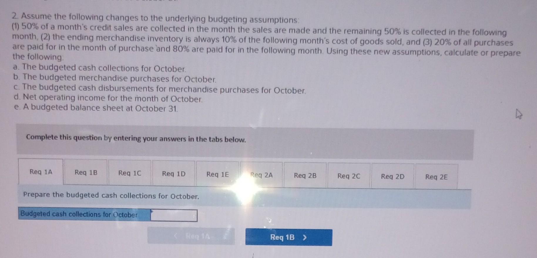Solved 2. Assume the following changes to the underlying | Chegg.com