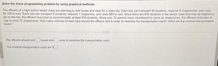 Solved Solve the linear programming problem by using | Chegg.com