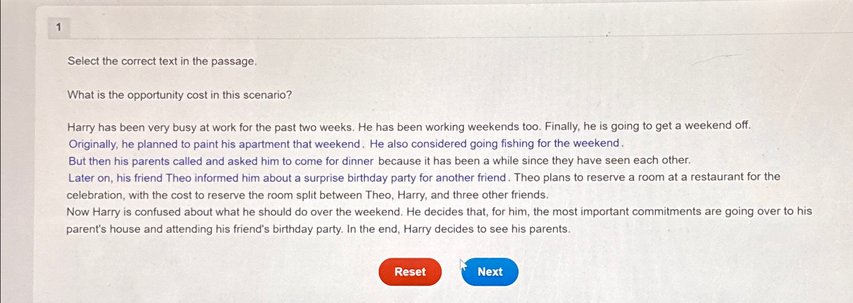 Solved 1Select the correct text in the passage.What is the | Chegg.com