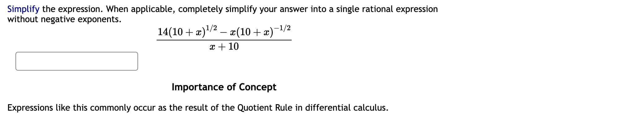 Solved Simplify the expression. When applicable, completely | Chegg.com