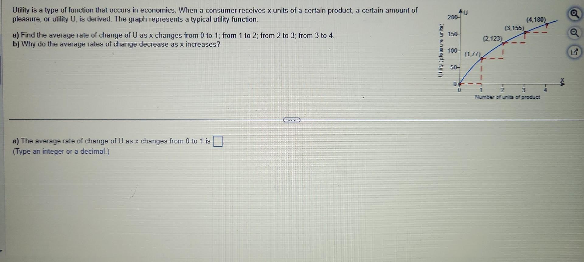 Solved Utility is a type of function that occurs in | Chegg.com