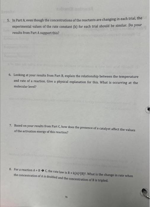 Solved 2. Explain how and why a decrease in reactant | Chegg.com