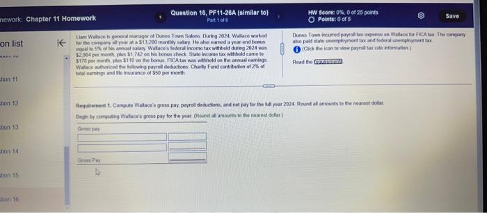 Yil tar eopense on Watacn for FICA tax The campany | Chegg.com