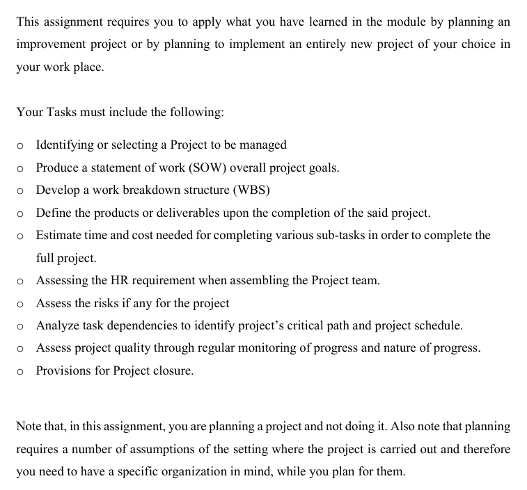 Solved PROJECT MANAGEMENT ASSIGNMENT (KFC)This assignment | Chegg.com