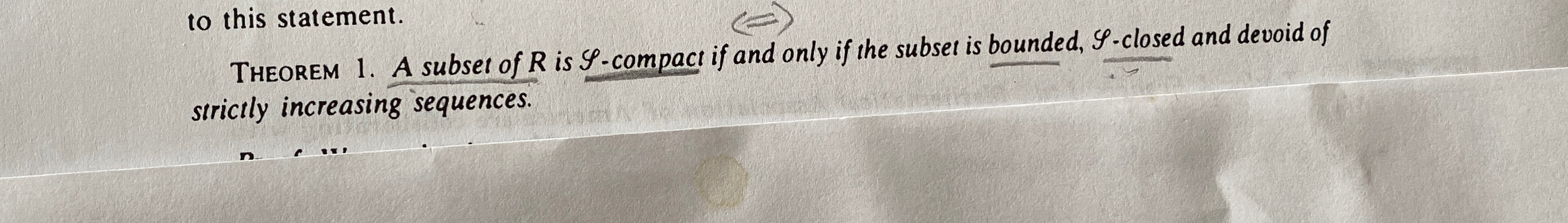 Solved to this statement. strictly increasing sequences. | Chegg.com