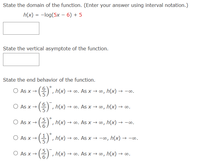 Solved State the domain of ﻿the function. (Enter ﻿your | Chegg.com