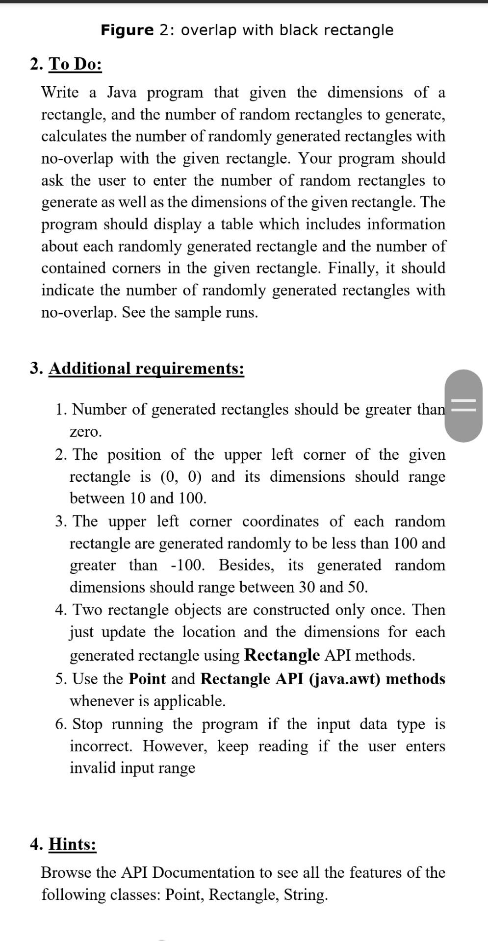 Solved The purpose of this assignment is to practice Java | Chegg.com
