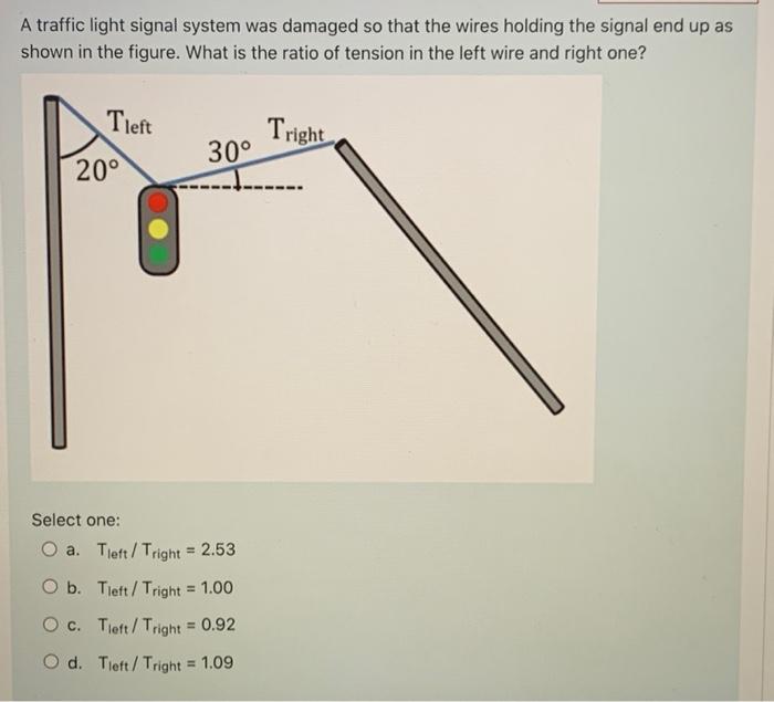 Solved A traffic light signal system was damaged so that the | Chegg.com