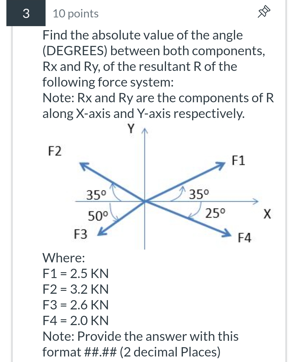 Solved Find the absolute value of the angle(DEGREES) | Chegg.com