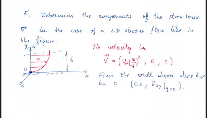 Solved cate a 5. Determine the the components of the stres | Chegg.com