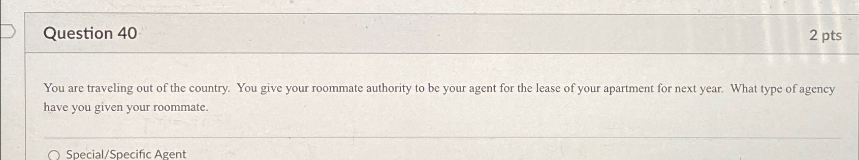 Solved Question 402 ﻿ptsYou are traveling out of the | Chegg.com