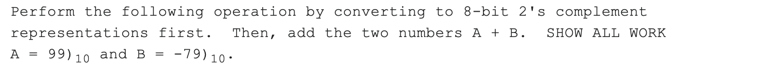 Perform the following operation by converting to | Chegg.com