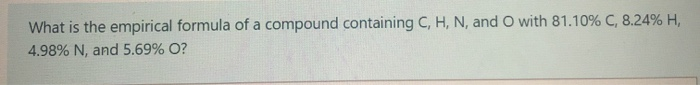 Solved The empirical formula for tin oxide is SnO2. 0.9738 g | Chegg.com