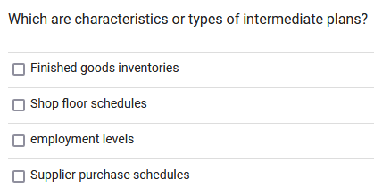 Solved Which are characteristics or types of intermediate | Chegg.com