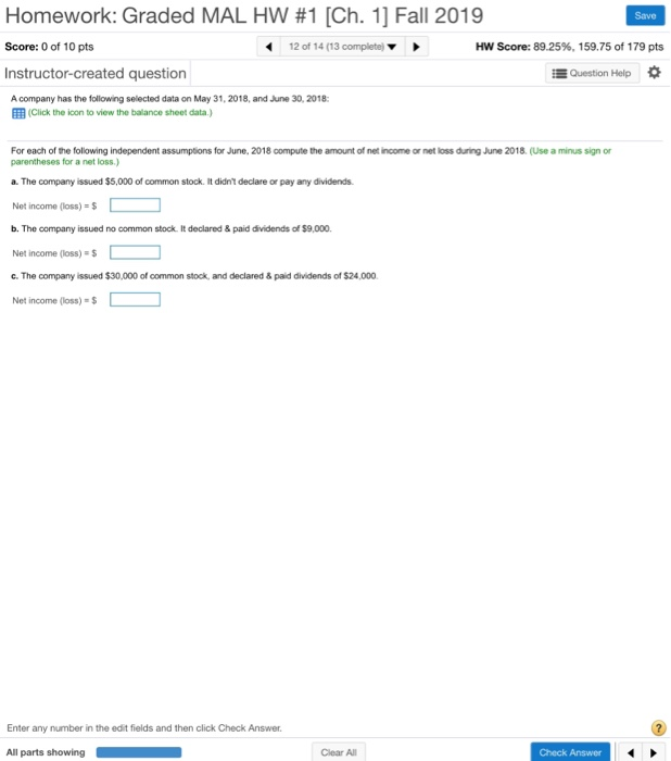 Solved Homework: Graded MAL HW #1 [Ch. 1] Fall 2019 Save | Chegg.com