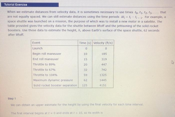 Solved Tutorial Exercise When we estimate distances from | Chegg.com